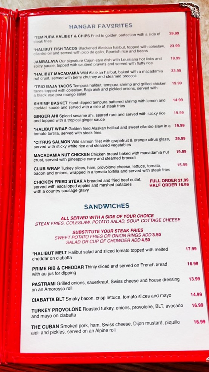 This menu isn't just a list&mdash;it's a love letter to Alaska's bounty. The hardest relationship you'll have today is choosing just one dish.