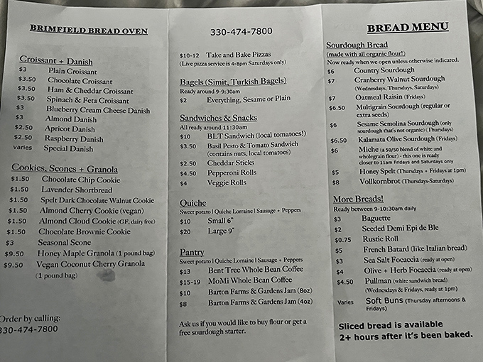 A menu that doesn't need fancy fonts or flowery descriptions. When your food speaks this loudly, the menu can whisper.