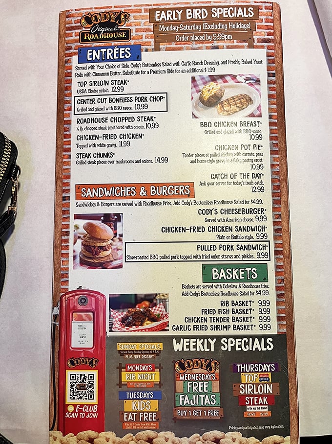 The menu doesn't need fancy fonts or pretentious descriptions—just honest offerings that make decision-making both delightfully simple and torturously difficult.