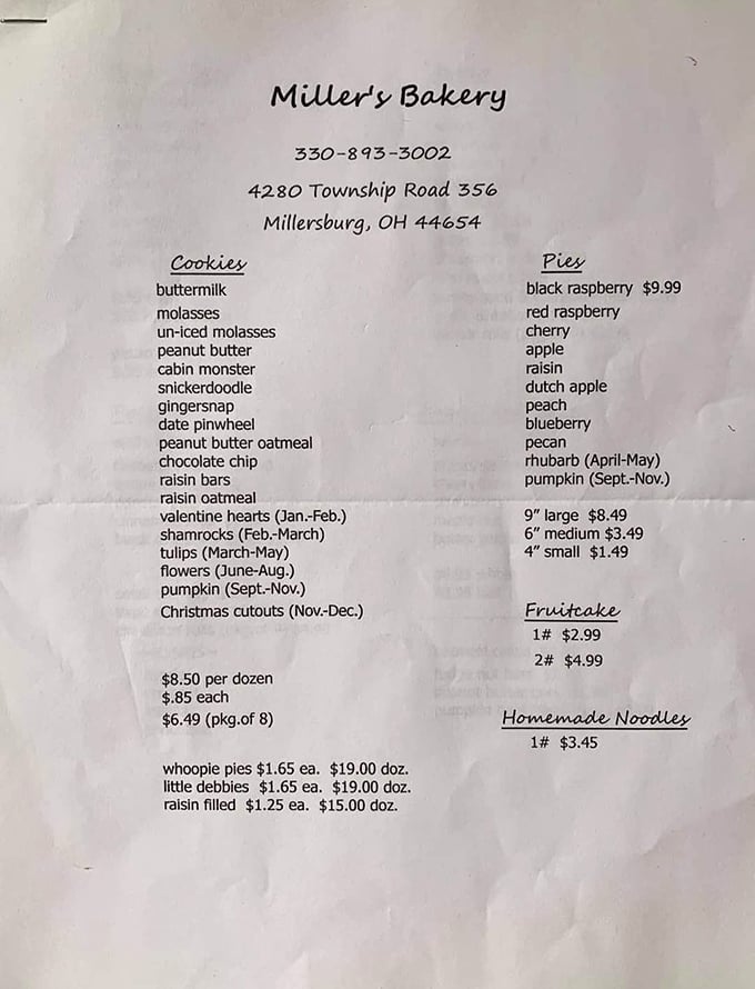 The menu board&mdash;a treasure map where X marks the spot for every delicious treat. No fancy fonts needed when the food speaks this loudly.