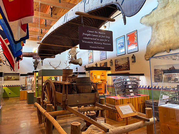 The Museum of the Fur Trade isn't just educational &ndash; it's a time machine with canoes overhead and history underfoot.