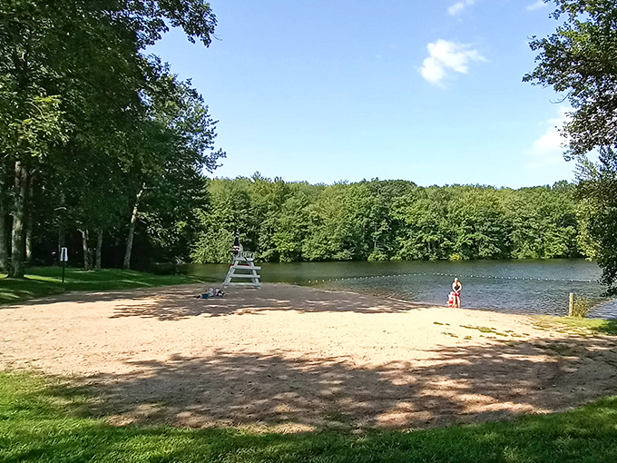 Nystrom Park offers swimming without the coastal markup &ndash; no $30 parking fees or sand that's apparently been imported from the French Riviera.