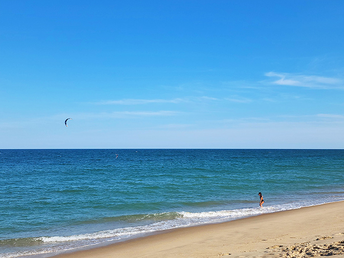 This is what happens when Mother Nature decides to show off her perfect blue period artwork.