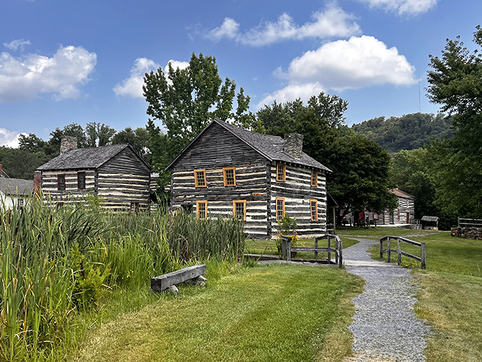 At Old Bedford Village, these log cabins aren't just buildings&mdash;they're time machines. One step inside and suddenly your smartphone feels ridiculously out of place.