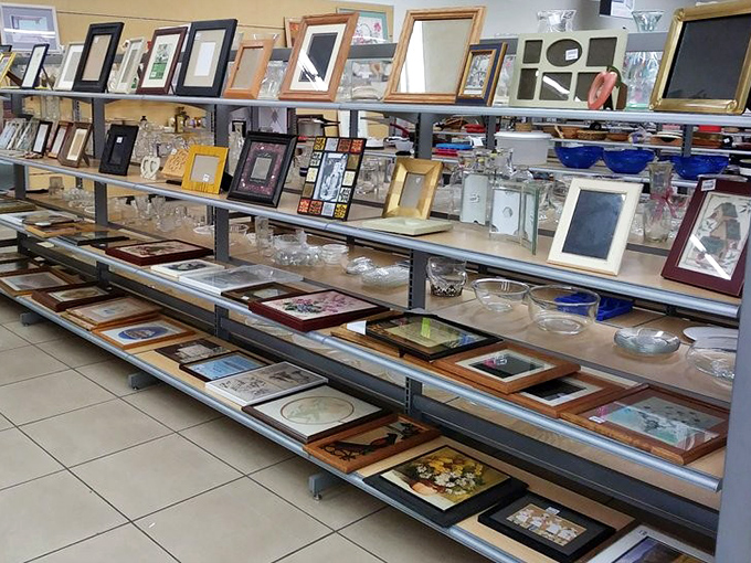 Picture frame paradise! One person's discarded wedding portrait frame becomes another's gallery-worthy display for that watercolor you painted during lockdown.