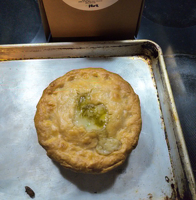 Golden, flaky, and bubbling with savory goodness, this pot pie isn't just comfort food&mdash;it's a warm hug on a plate.