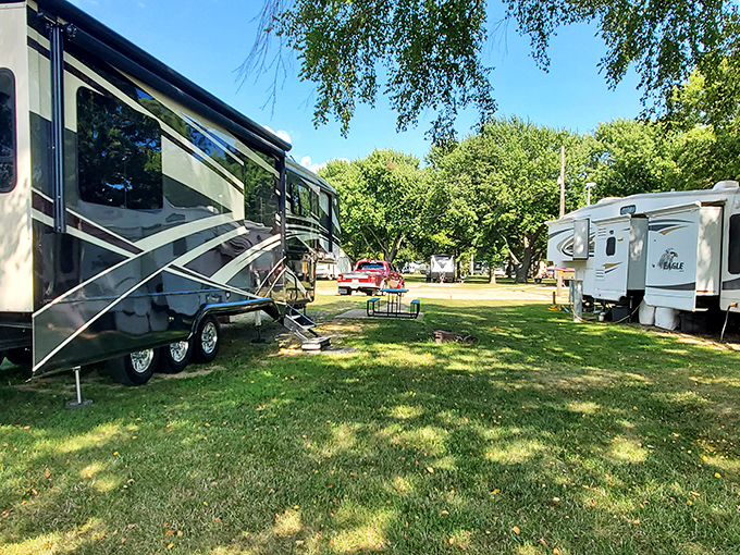 Prairie Pines Campground provides affordable outdoor living with all the comforts of home, minus the property taxes and nosy neighbors.