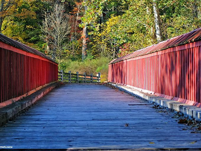 The Cabin Run Covered Bridge isn't just photogenic—it's like walking through a time portal where you half-expect to meet a horse-drawn carriage.