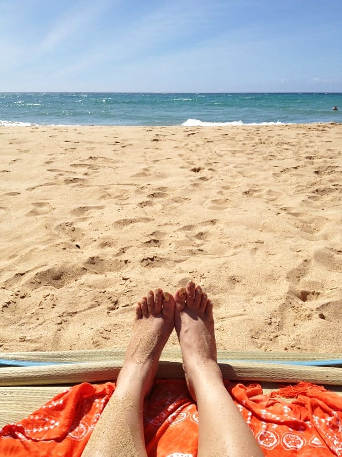 The ultimate beach therapy session &ndash; where toes in the sand and the rhythm of waves solve problems you didn't even know you had.