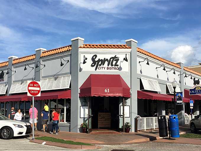 Spritz City Bistro beckons with its corner charm, promising meals worth canceling plans for&mdash;or making new ones.