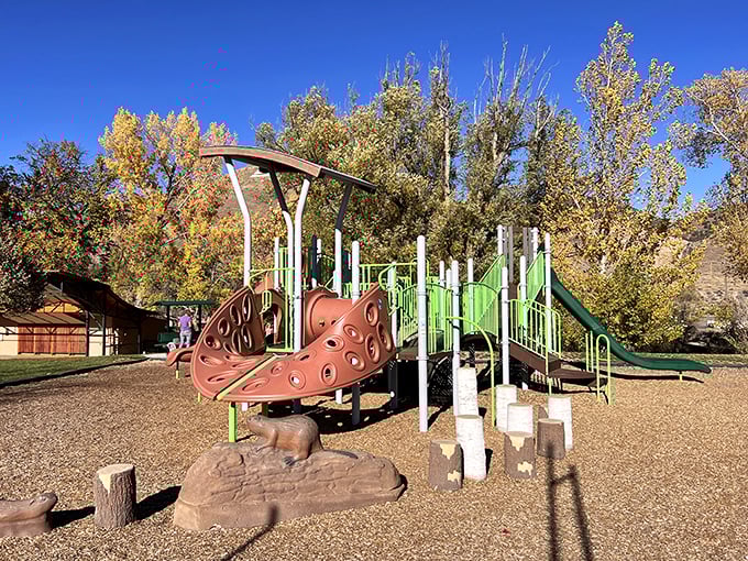 This playground isn't just for kids &ndash; though adults pretending to supervise definitely get their steps in.