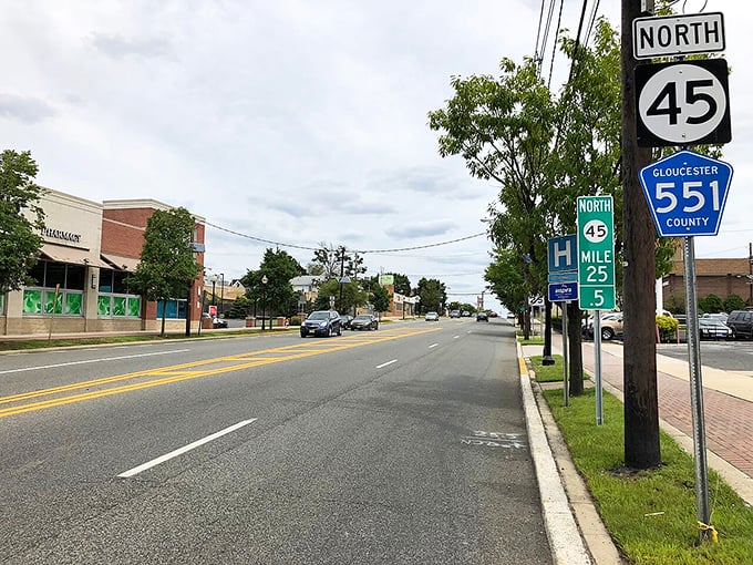 Route 45 stretches through town, connecting you to everywhere while reminding you there's no place like home.