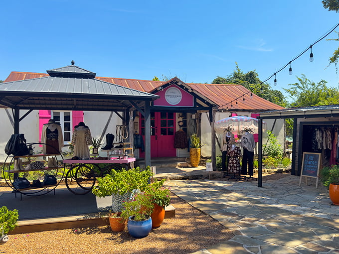 Simply Detailed Boutique brings a pop of pink personality to the historic district, proving charm comes in all colors.