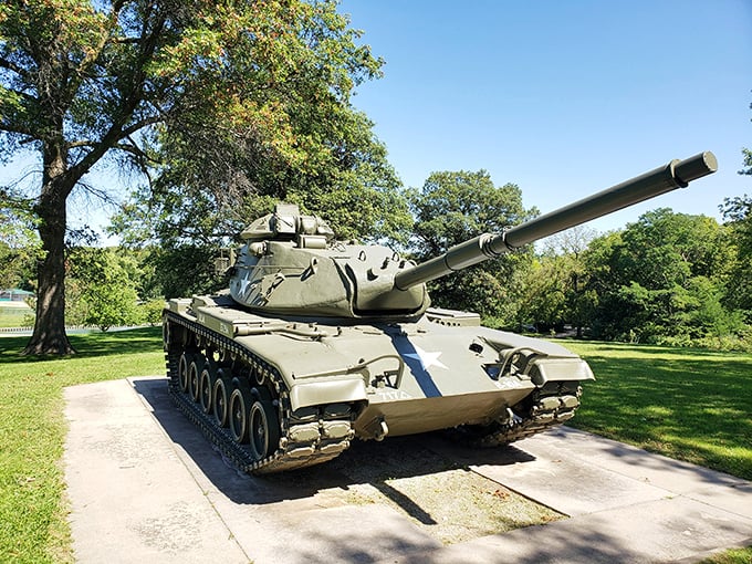 Everyday downtown life unfolds at an unhurried pace, where parking is easy and neighbors still wave hello.