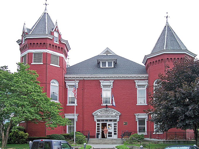 The Summers County Courthouse isn't just a building&mdash;it's architectural eye candy with those twin towers standing like Victorian sentinels over the town.
