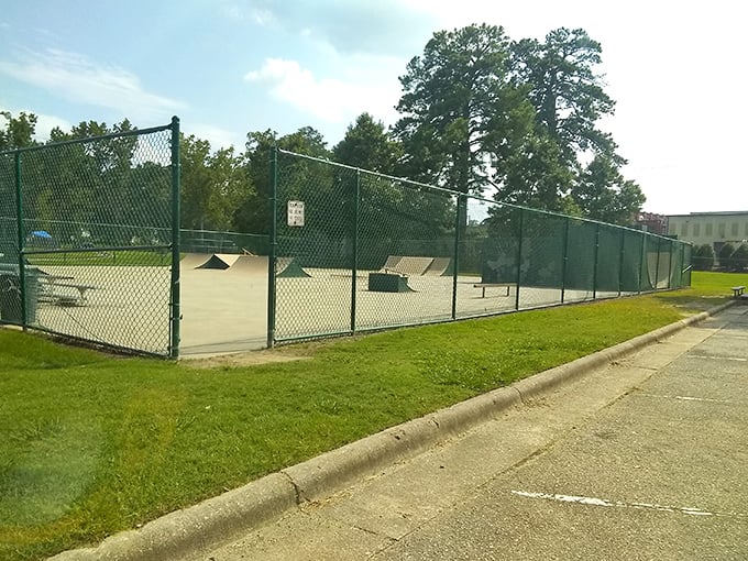 Sunset Park's skate ramps await thrill-seekers of all ages – retirement doesn't mean you can't still shred, just maybe wear extra padding.