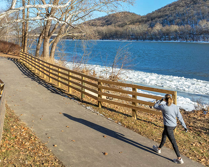 The Susquehanna River offers a peaceful backdrop for morning walks. Nature's version of meditation, minus the uncomfortable sitting positions. 
