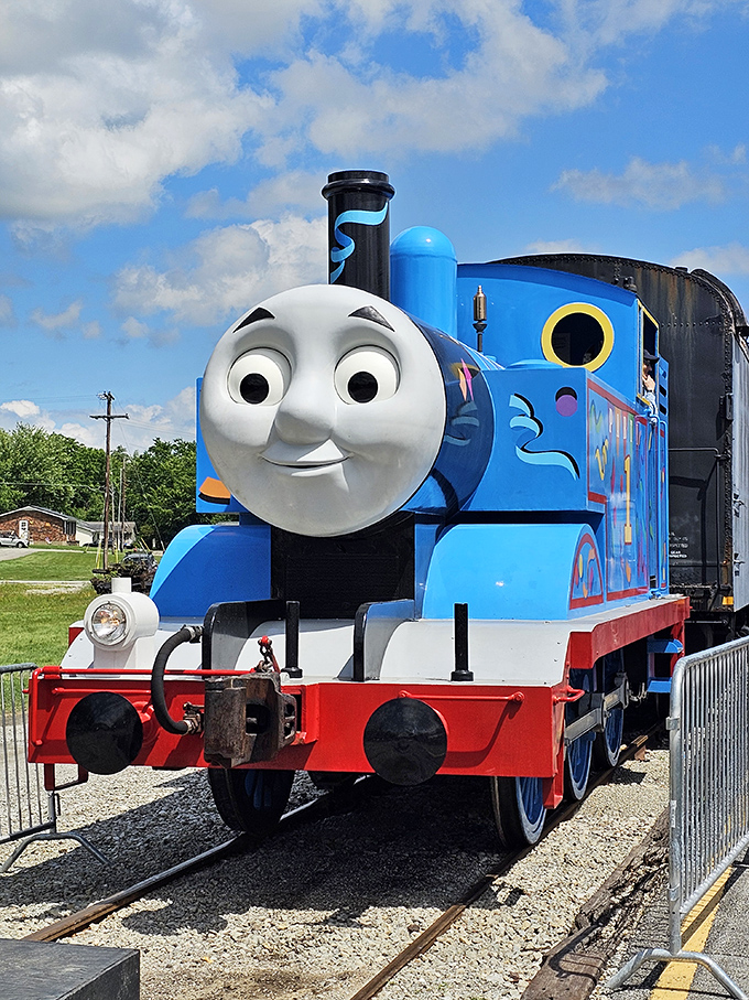 Thomas the Tank Engine brings his signature smile to Kentucky, proving that some childhood friends never lose their magic, no matter how old we get.