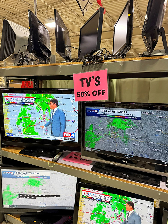 Television paradise! Weather reports never looked so good—or so affordable—with these 50% off deals that'll make your wallet forecast sunny.
