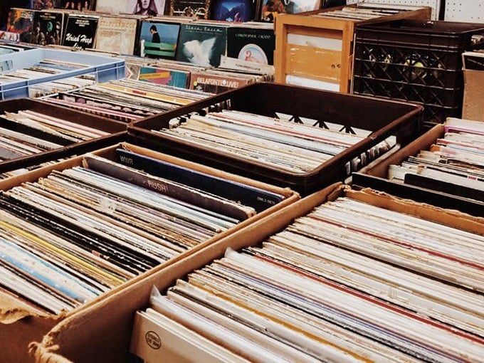 Vinyl heaven awaits crate-diggers. Each record sleeve tells a story that Spotify's algorithms could never understand.