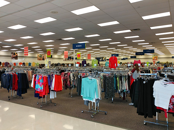 A thrifter's paradise stretches before you&mdash;racks upon racks of possibilities where yesterday's castoffs become tomorrow's conversation pieces.