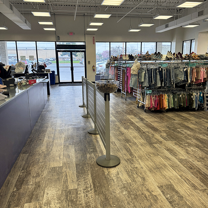 Clean, bright, and organized &ndash; this isn't your grandmother's musty thrift shop experience, folks.
