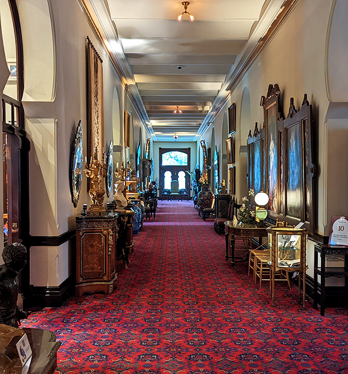 Walking these corridors feels like strolling through the pages of an Edith Wharton novel, minus the complicated romantic entanglements.