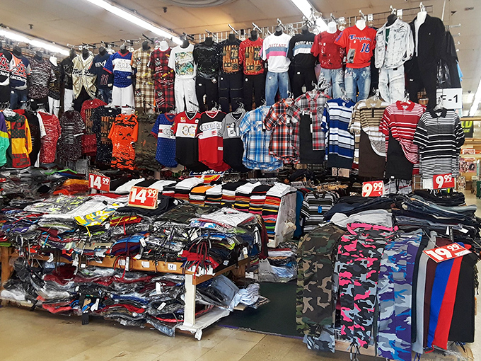 A kaleidoscope of clothing options that would make any stylist's head spin. Fashion democracy in action&mdash;something for every body, budget, and boldness level.