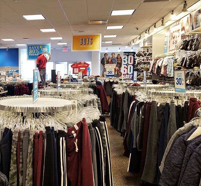 The boys' department offers enough options to dress your little man for every occasion from playground adventures to reluctant family photos.