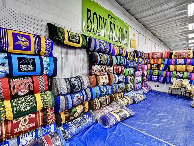 Sports fans, rejoice! These team-themed body pillows let you literally rest with your favorite franchise, win or lose.