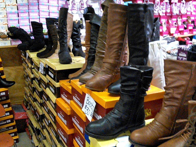 Boot boulevard stretches as far as the eye can see. From rhinestone cowboys to practical ranchers, there's leather for every Oklahoma lifestyle.