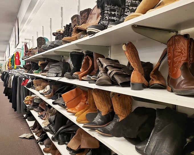 These boots weren't made just for walking&mdash;they're waiting to tell new stories with new owners, each scuff a chapter in their leather-bound history.