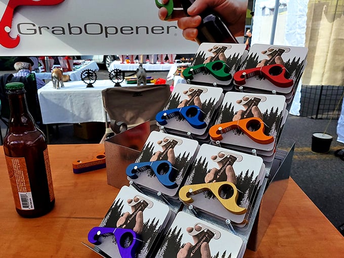 The humble bottle opener reimagined as mountain art. These "GrabOpeners" prove Montanans can make even cracking a cold one look like an outdoor adventure.