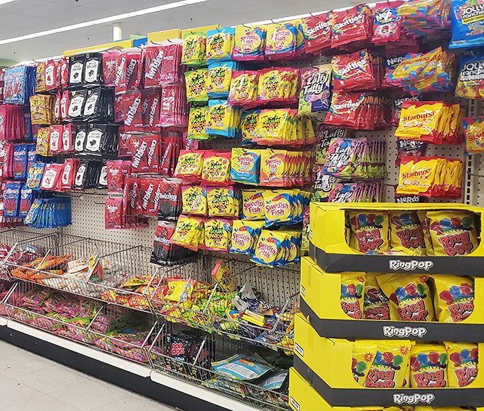 A candy wall that would make Willy Wonka jealous&mdash;all the sweet temptations without the golden ticket price tag.