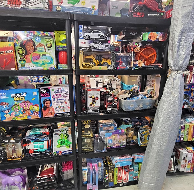 Childhood joy stacked floor to ceiling &ndash; these toy shelves hold not just playthings but time machines to your own Saturday mornings past.