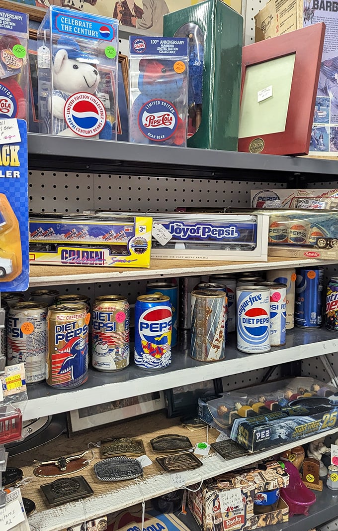 The Pepsi shrine&mdash;where cola wars veterans can reminisce about limited editions that outlasted the millennium bug but not our collective nostalgia.