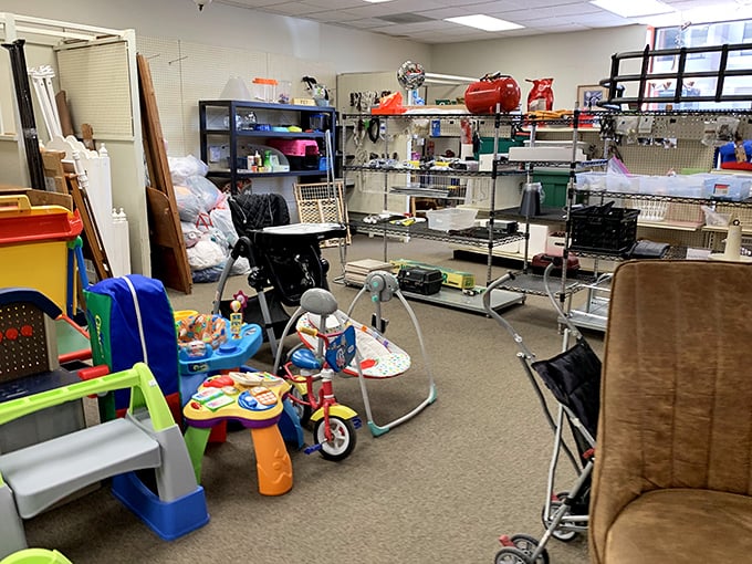 Colorful racks stretch endlessly like a textile rainbow, proving variety isn't just the spice of life&mdash;it's the entire spice cabinet. 
