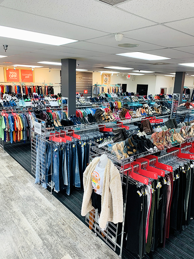 The retail equivalent of an all-you-can-eat buffet, except the only thing getting stuffed is your closet with incredible finds.