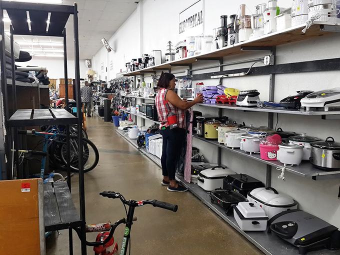 The appliance section: where yesterday's kitchen innovations find tomorrow's homes. That rice cooker might just change your culinary life for less than a fancy coffee.