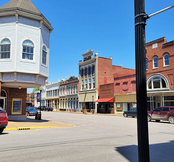 Where Norman Rockwell meets modern day—these storefronts have witnessed everything from horse-drawn carriages to hybrid cars rolling by.