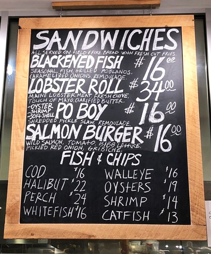 The chalkboard menu tells you everything you need to know: simple preparations of exceptional ingredients, with prices that won't sink your wallet.