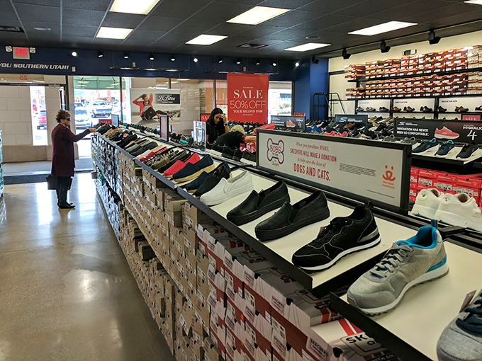 Shoe paradise isn't a myth&mdash;it's aisle after aisle of footwear at half the price you'd pay elsewhere. Your feet and wallet both win!