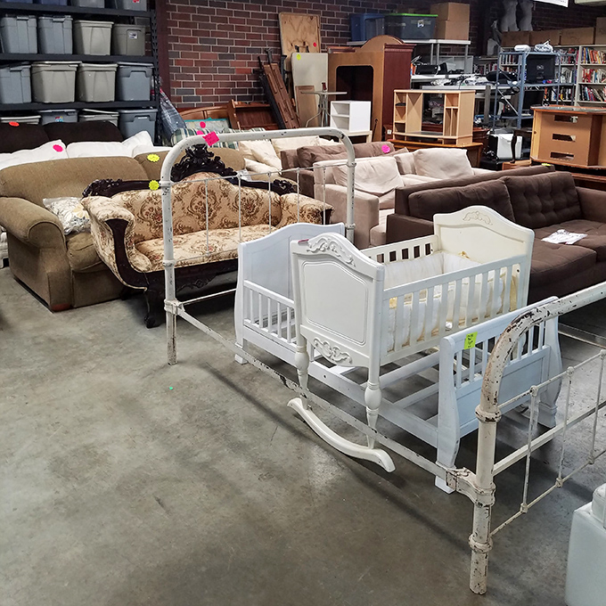 Sofa safari at its finest! From floral patterns that would make your grandmother proud to modern pieces waiting for their second act.