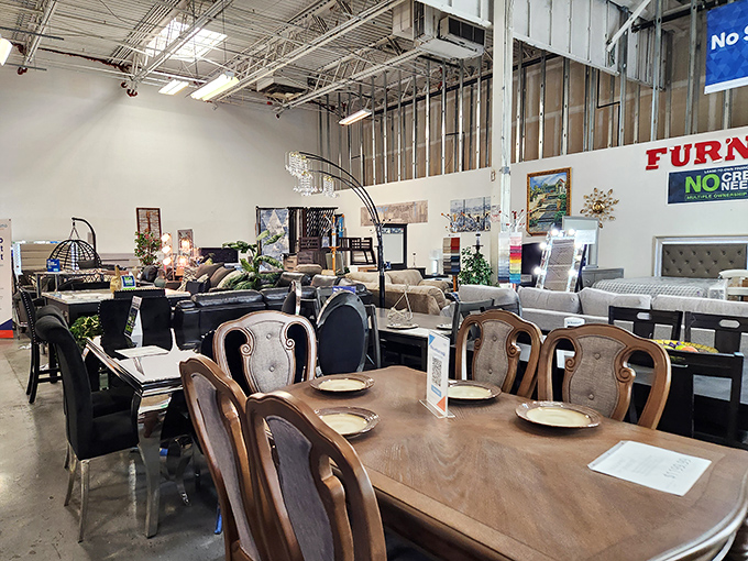 Not just furniture shopping&mdash;it's adopting pieces with stories to tell and dinner parties to host.