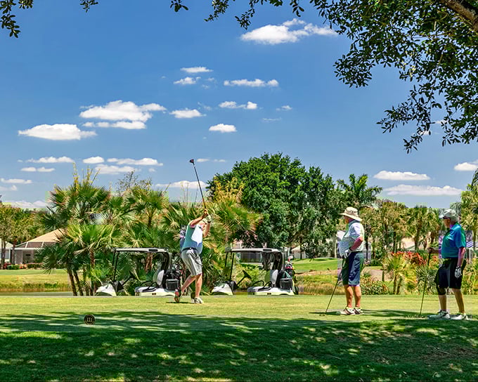 In Naples, even the golf courses look like they've been photoshopped. Perfect greens, palm trees, and not a snowflake in sight&mdash;no wonder northerners flock here.