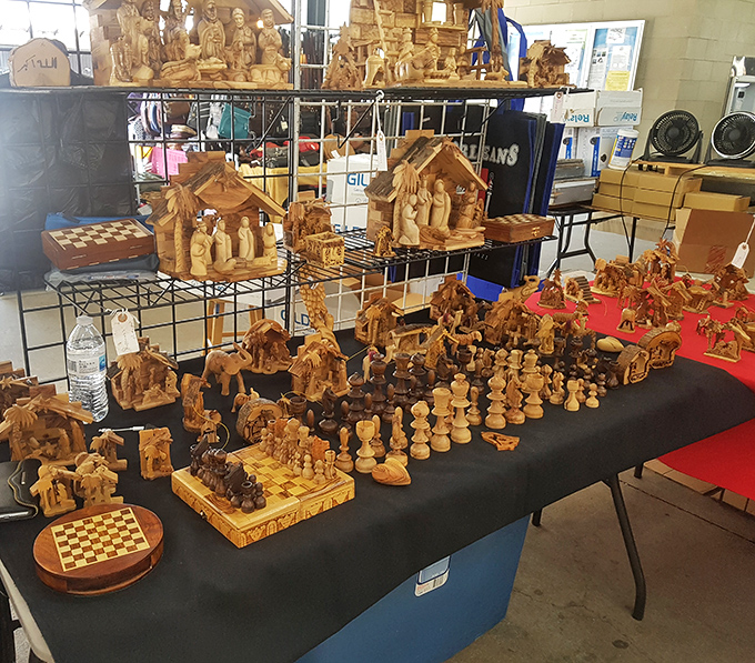 Handcrafted wooden nativity scenes and chess sets showcase the artistry of local woodworkers&mdash;souvenirs with soul rather than mass-produced memories.