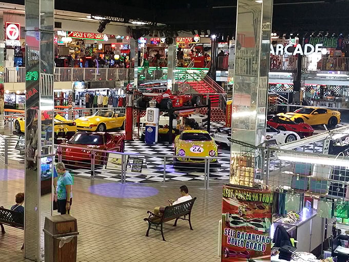 Gearhead heaven awaits inside! The car museum showcases automotive eye candy that would make even the most disciplined wallet reach for its credit card.