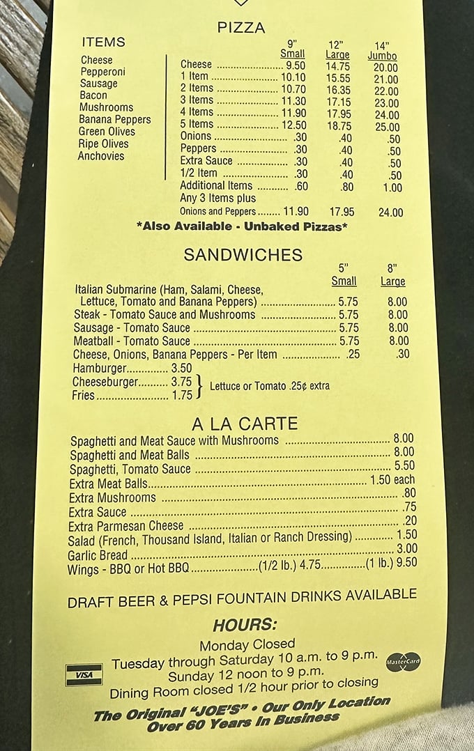 The menu&mdash;printed on paper the color of butter&mdash;offers a refreshingly straightforward selection. No truffle oil or farm-to-table manifesto in sight.