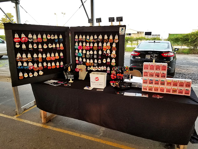 Not just keychains&mdash;tiny works of art! This display showcases hundreds of miniature masterpieces that somehow never make it onto your actual keys.