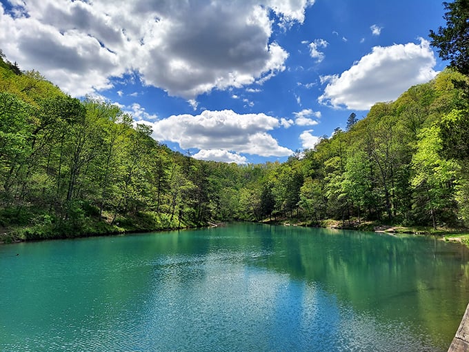 The lake earns its "mirror" name honestly &ndash; those reflections are so perfect you might check your hair in them.
